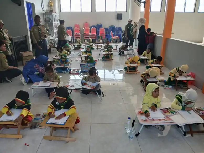 Warna-Warni Ceria Ramaikan Lomba Mewarnai Logo Milad ke-113 ...