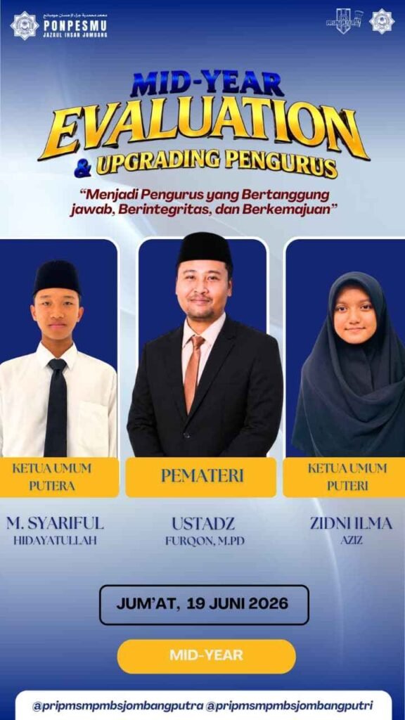 PR IPM SMP MBS Jombang Gelar Evaluasi Kerja dan Upgrading Kepemimpinan ...